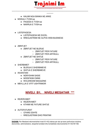 KURSE ALPHA WEB BUSINESS | PDF