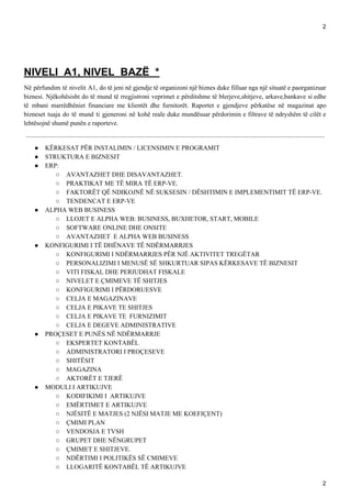 Programi Alpha Web | PDF