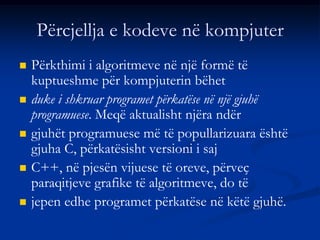 Programimi 1 | PPT