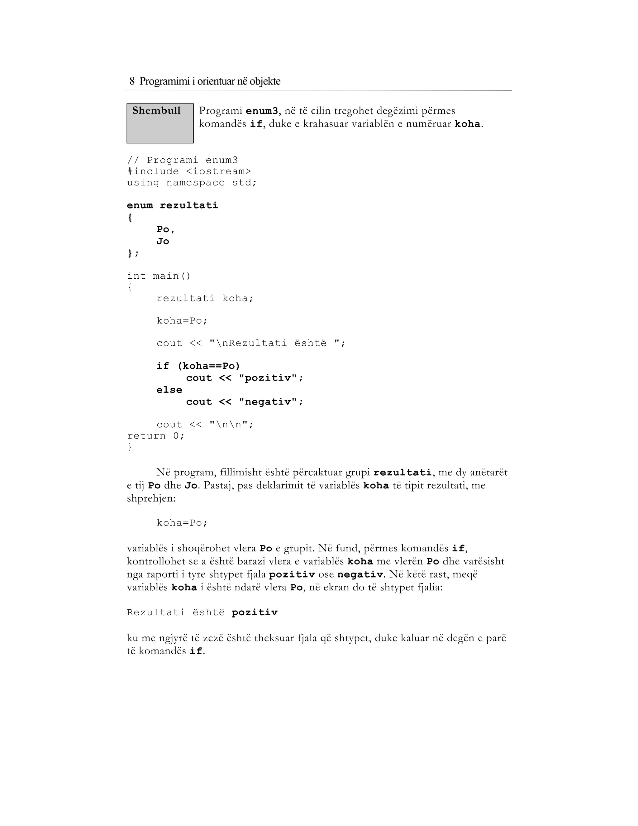 Programimi i orientuar ne objekte | PDF