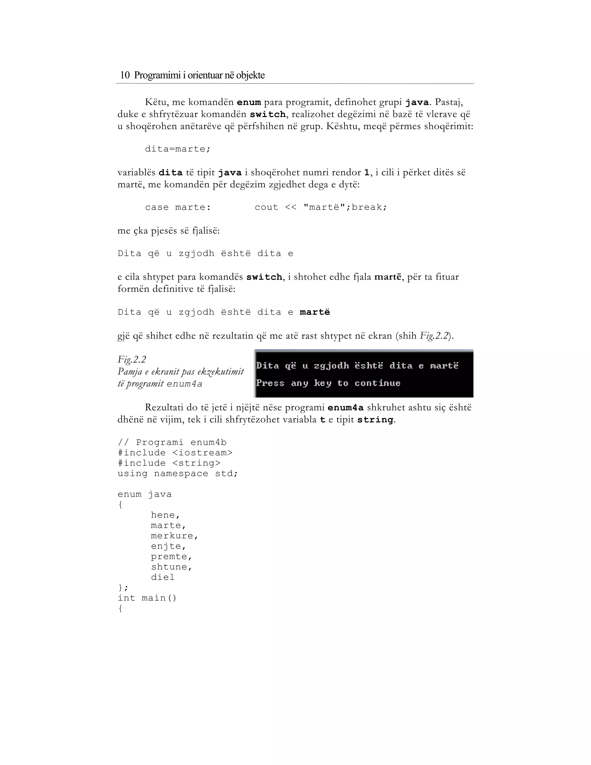 Programimi i orientuar ne objekte | PDF