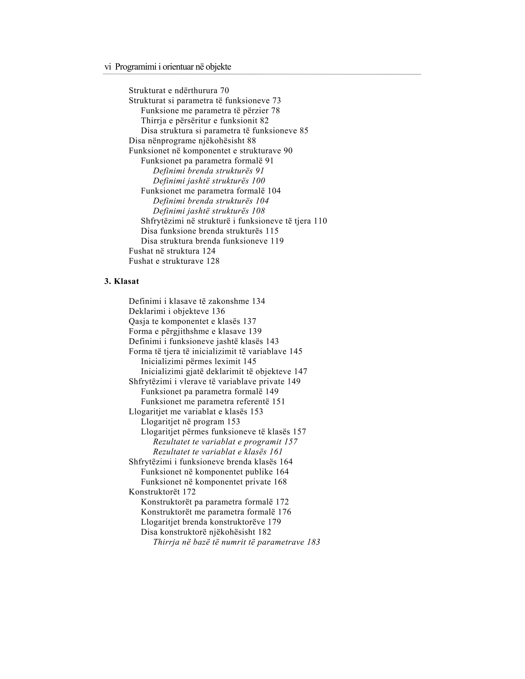 Programimi i orientuar ne objekte | PDF