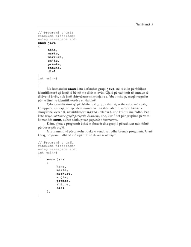 Programimi i orientuar ne objekte | PDF