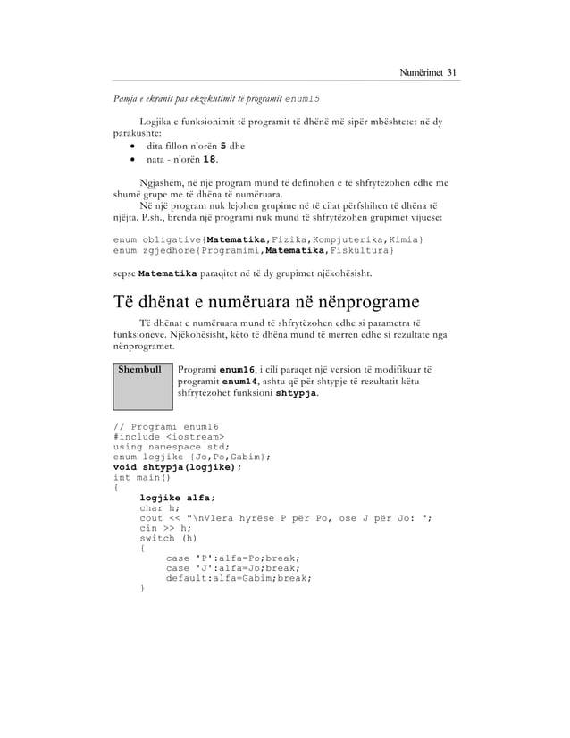 Programimi i orientuar ne objekte | PDF