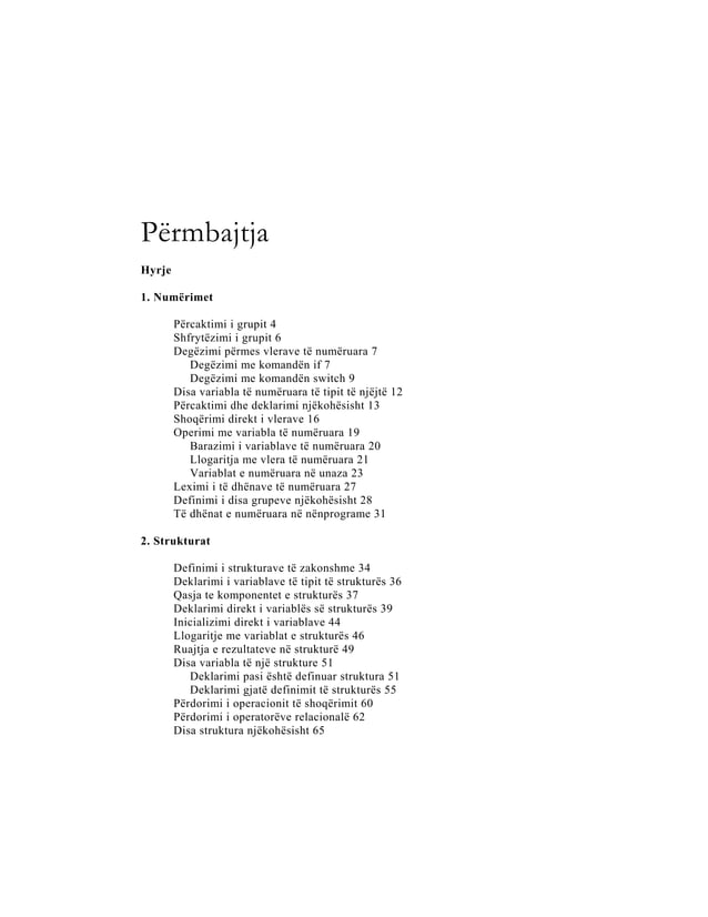 Programimi i orientuar ne objekte | PDF