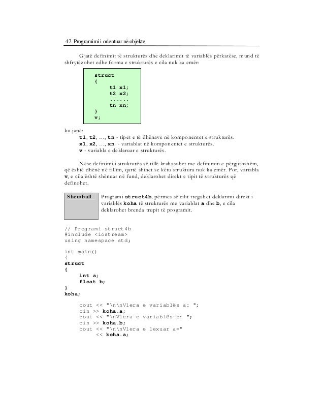 Programimi i orientuar ne objekte