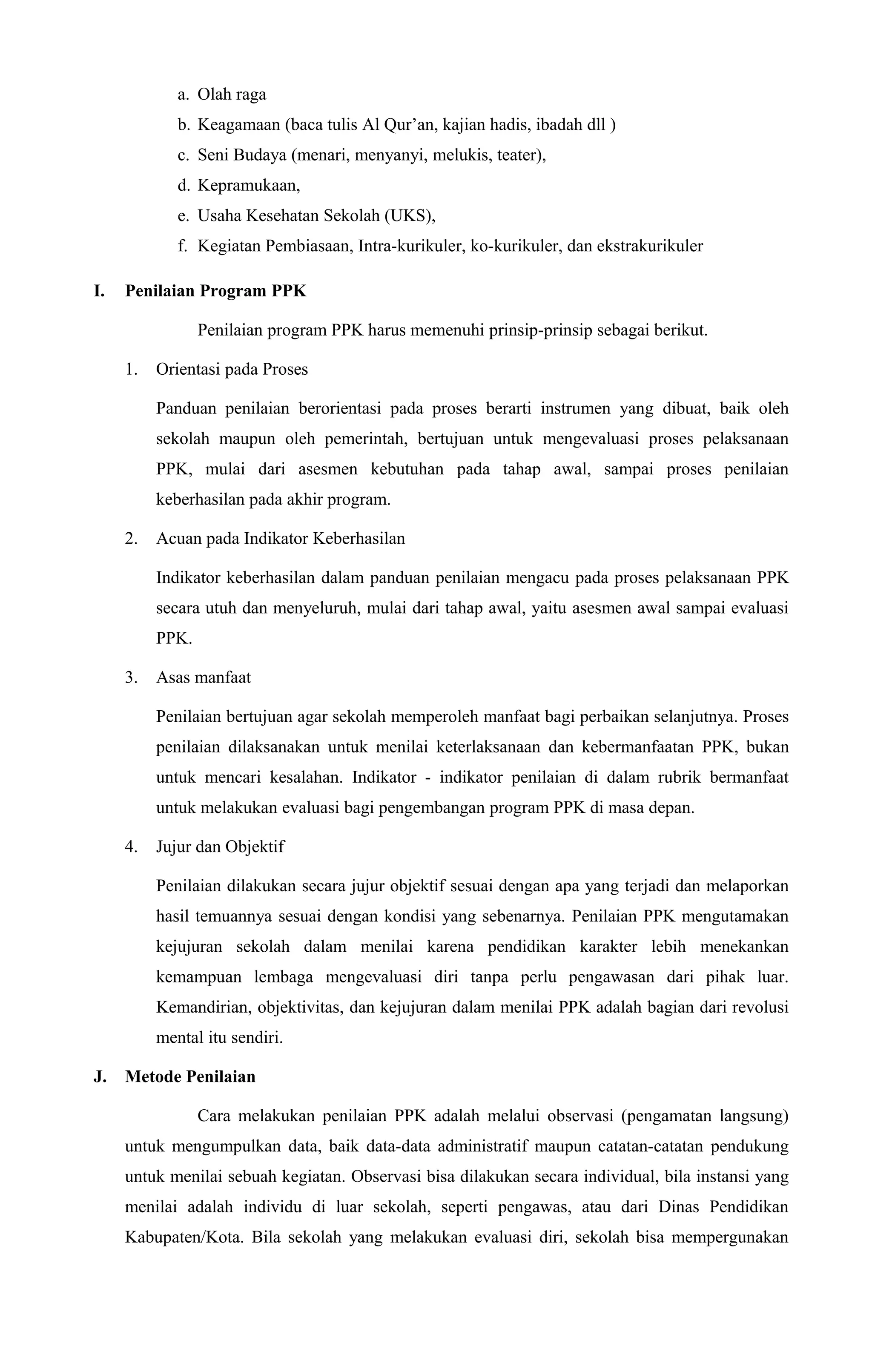Program implementasi ppk 17 18 | PDF