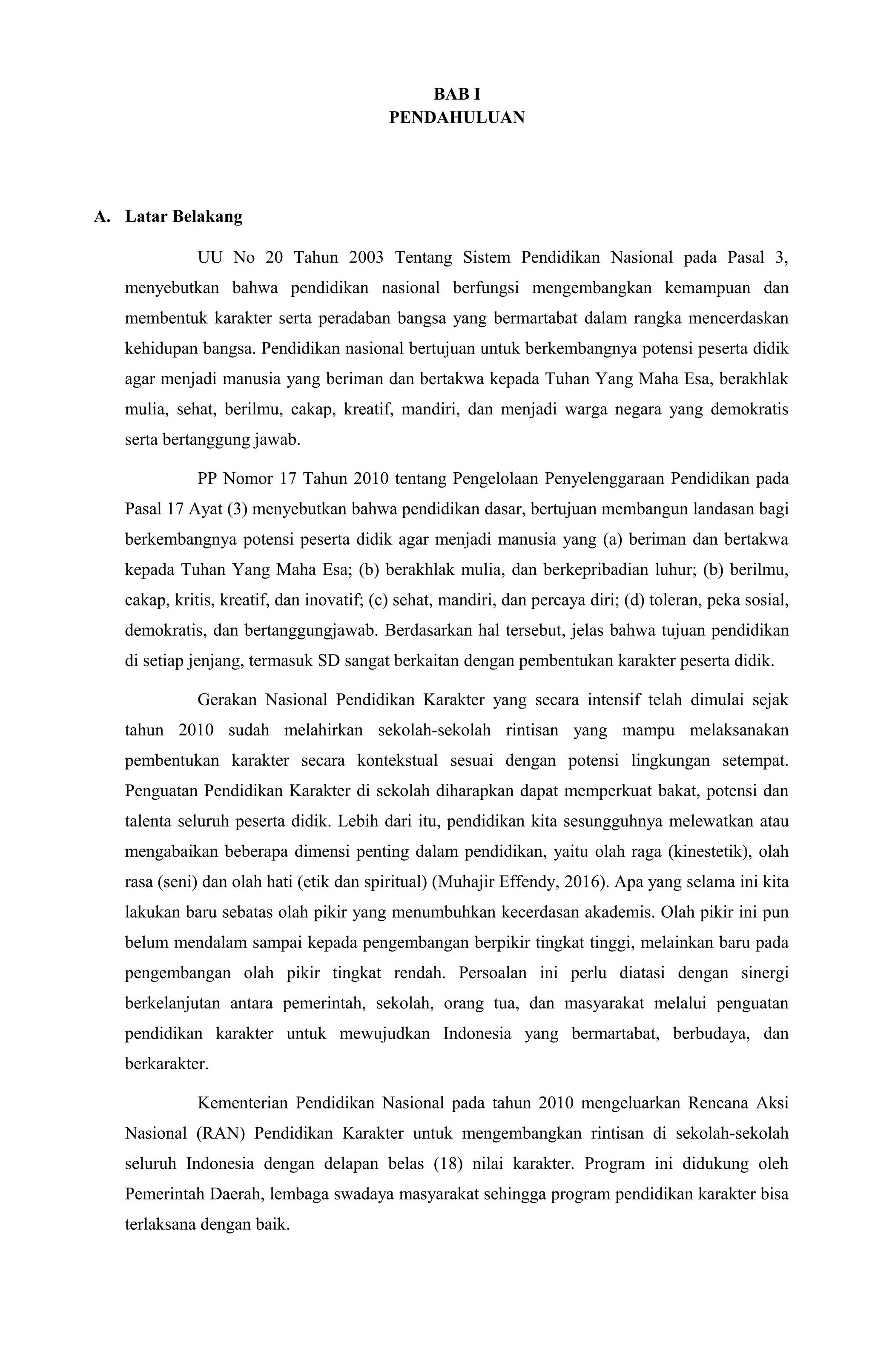 Program implementasi ppk 17 18 | PDF