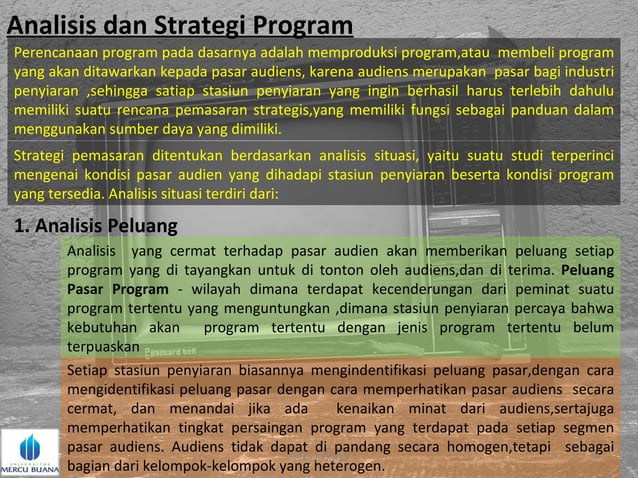 PERENCANAAN PROGRAM (Penentuan visi Misi, Tujuan, Target) | PPT
