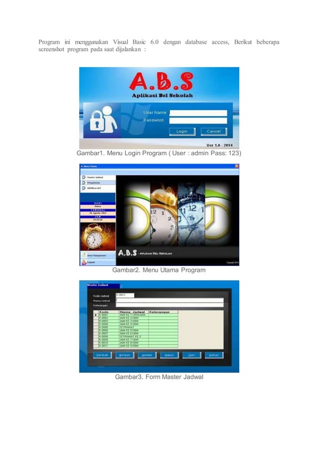 Program ini menggunakan visual basic 6 | DOCX