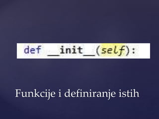 Uvod u programiranje i programski jezik Python | PPTX