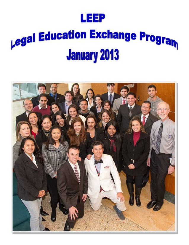 LEEP Program January 2013 | PDF