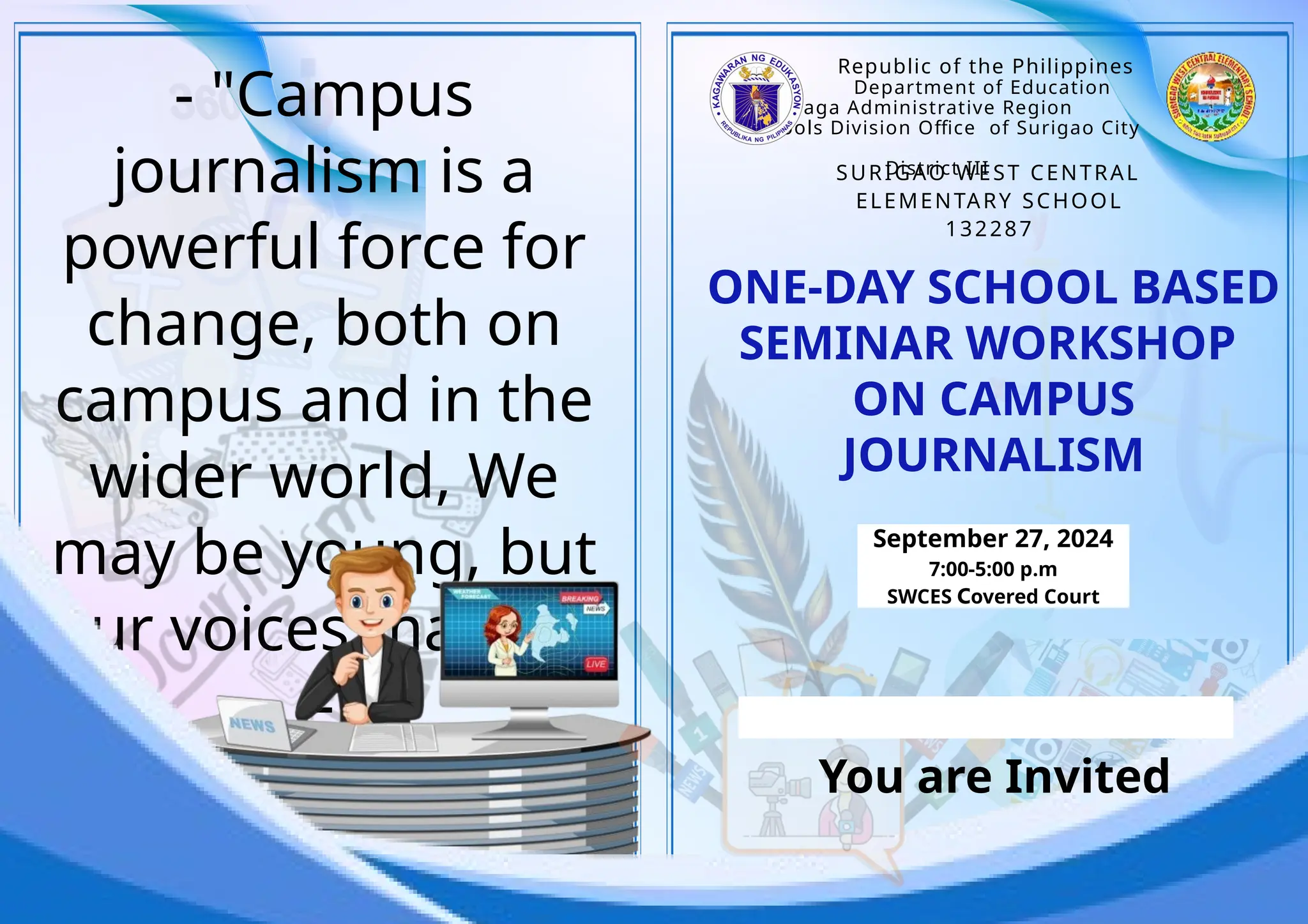 program FOR CAMPUS journalism ppt files.pptx | Education