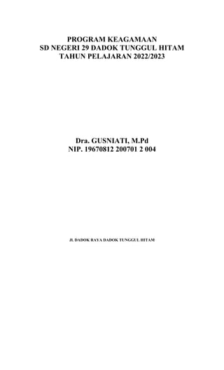 PROGRAM KEAGAMAAN sekolah dasar negeri.docx