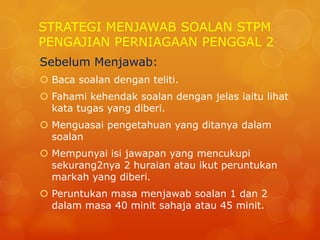 Program kecemerlangan pengajian perniagaan | PPTX