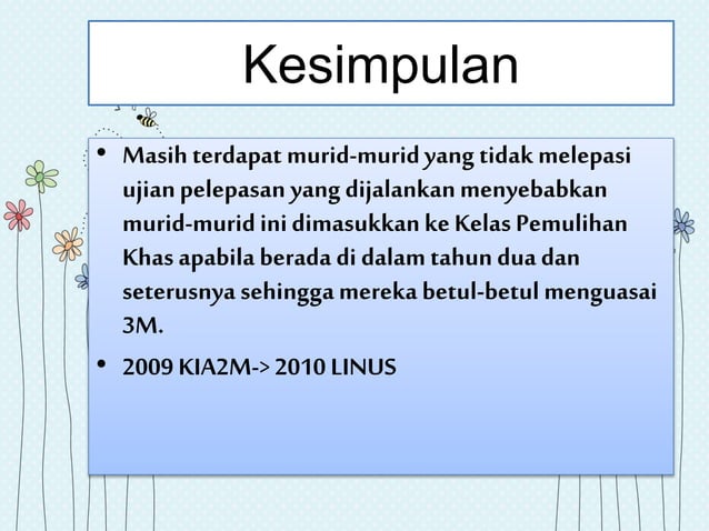 Program kelas interversi asas membaca dan menulis ( | PPTX