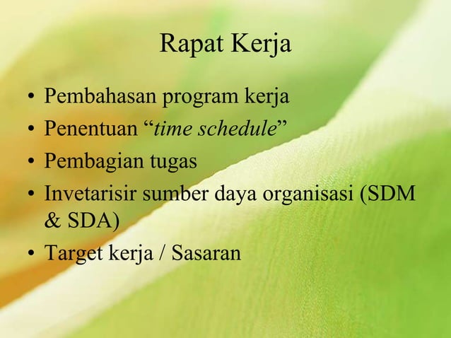 Program Kerja | PPTX