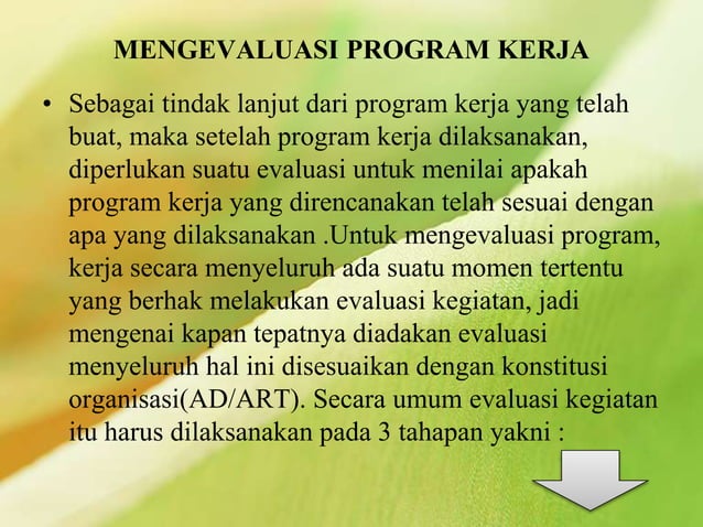 Program Kerja | PPTX