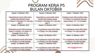PROGRAM KERJA P5_ BULAN OKTOBER SMPN 3 BINTAN.pptx