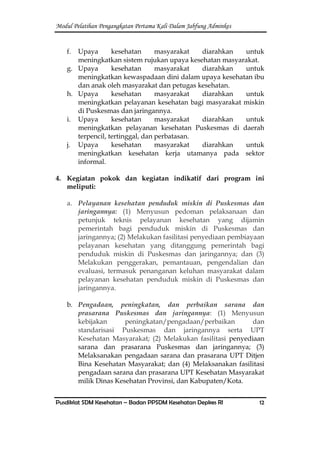 Program kesehatan | PDF