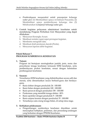 Program kesehatan | PDF