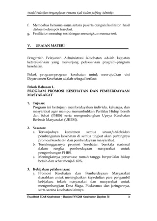 Program kesehatan | PDF