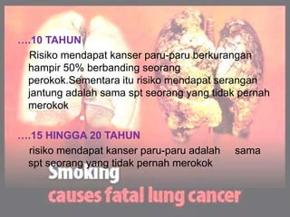 PROGRAM KESIHATAN - KEMPEN TAKNAK MEROKOK | PPTX