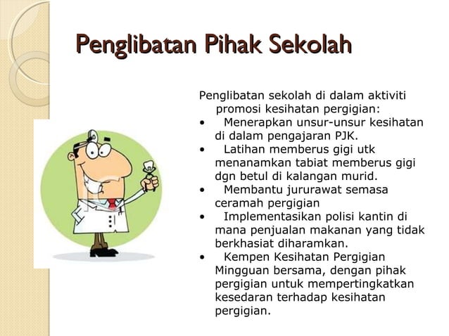 Program kesihatan mulut | PPT