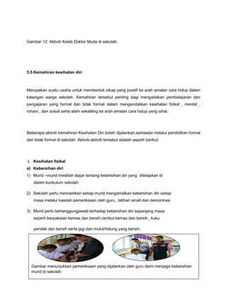 Program kesihatan sekolah | DOCX