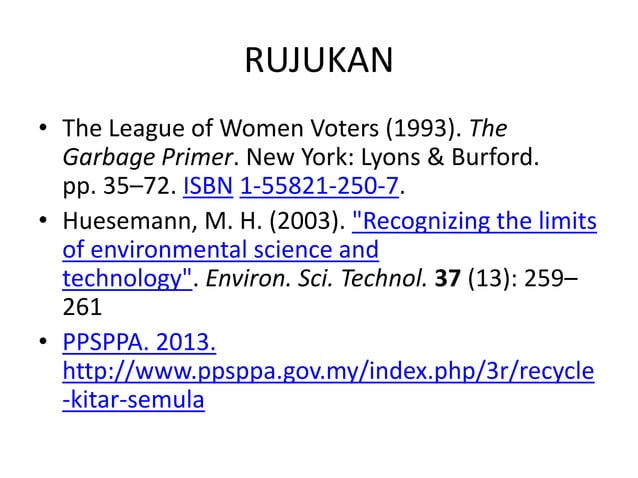 Program kitar semula | PPTX