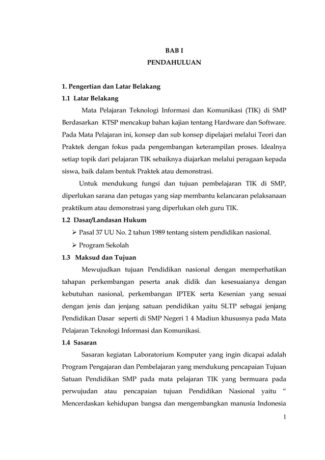Program lab komputer smp 14 | DOC