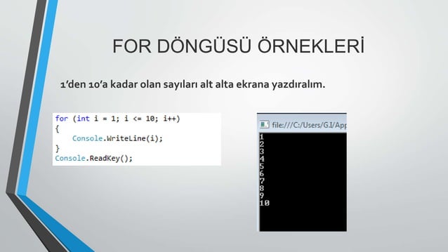 PROGRAMLAMA PROJE | PPTX