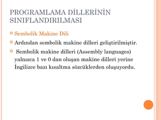 Programlama dili temel_kavramlar | PPT