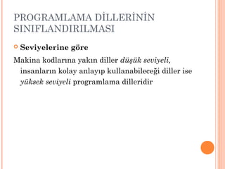 Programlama dili temel_kavramlar | PPT