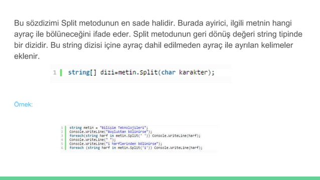 Programlama Temelleri Hazır Metodlar | PPTX