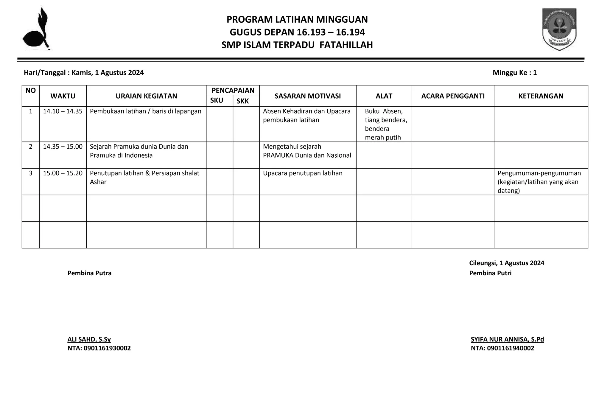 PROGRAM LATIHAN MINGGUAN DAN 3 BULANAN PENGGALANG.pdf