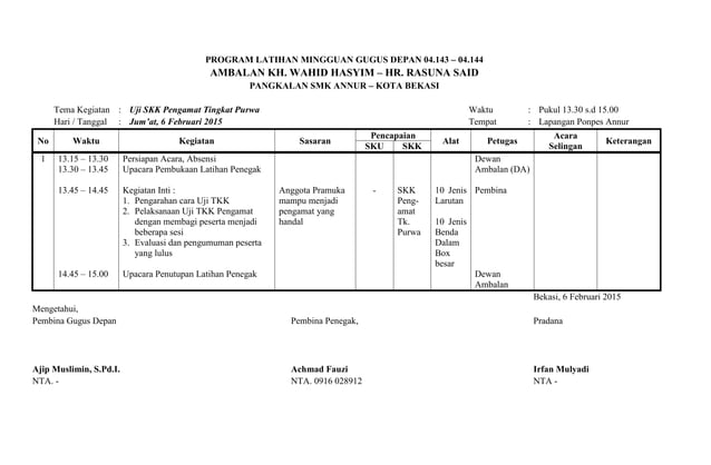 PROGRAM LATIHAN MINGGUAN.docx