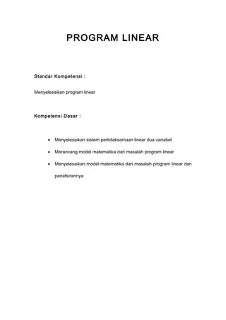 Program linear | DOC