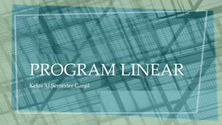 Program linear | PPTX