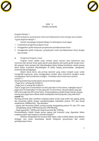 Program linear | PDF