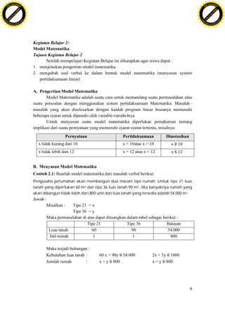 Program linear | PDF