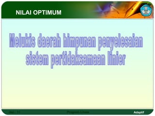 Program linear | PPT