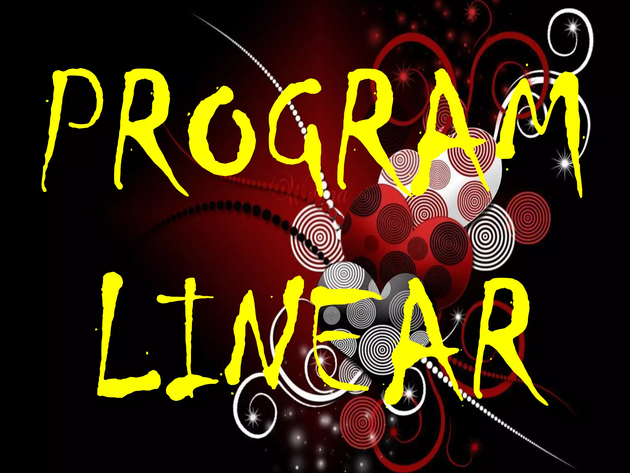 Program linear | PDF