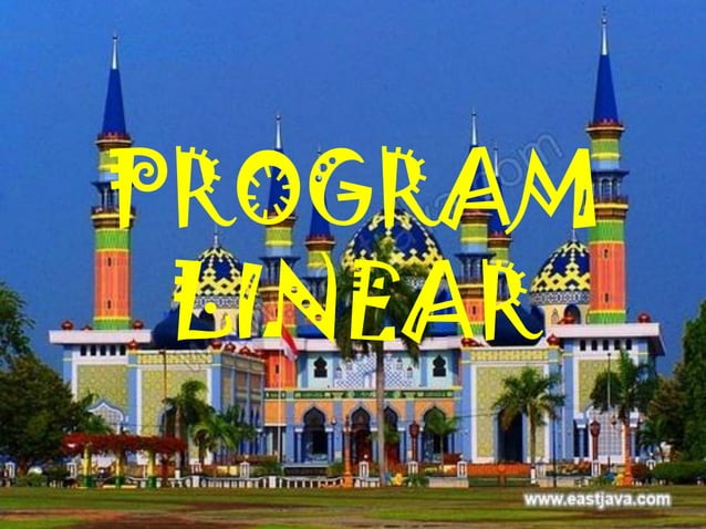 Program linear | PPT