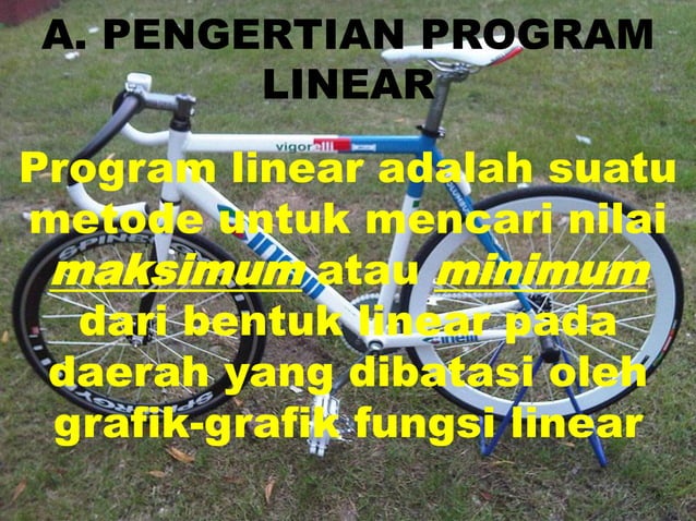 Program linear | PPT