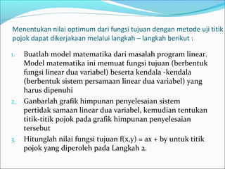 Program liniear | PPT