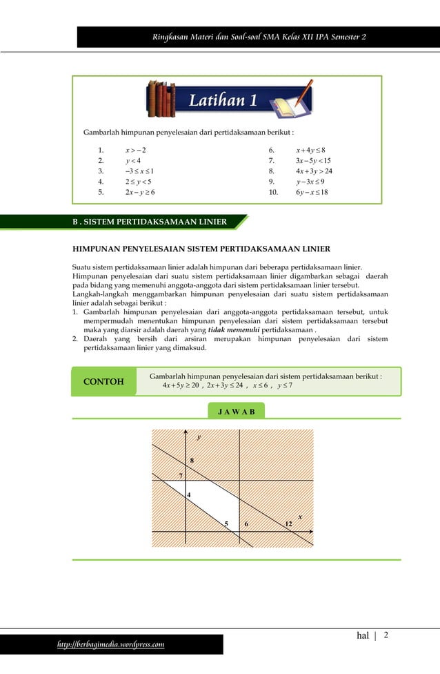 Program linier | PDF