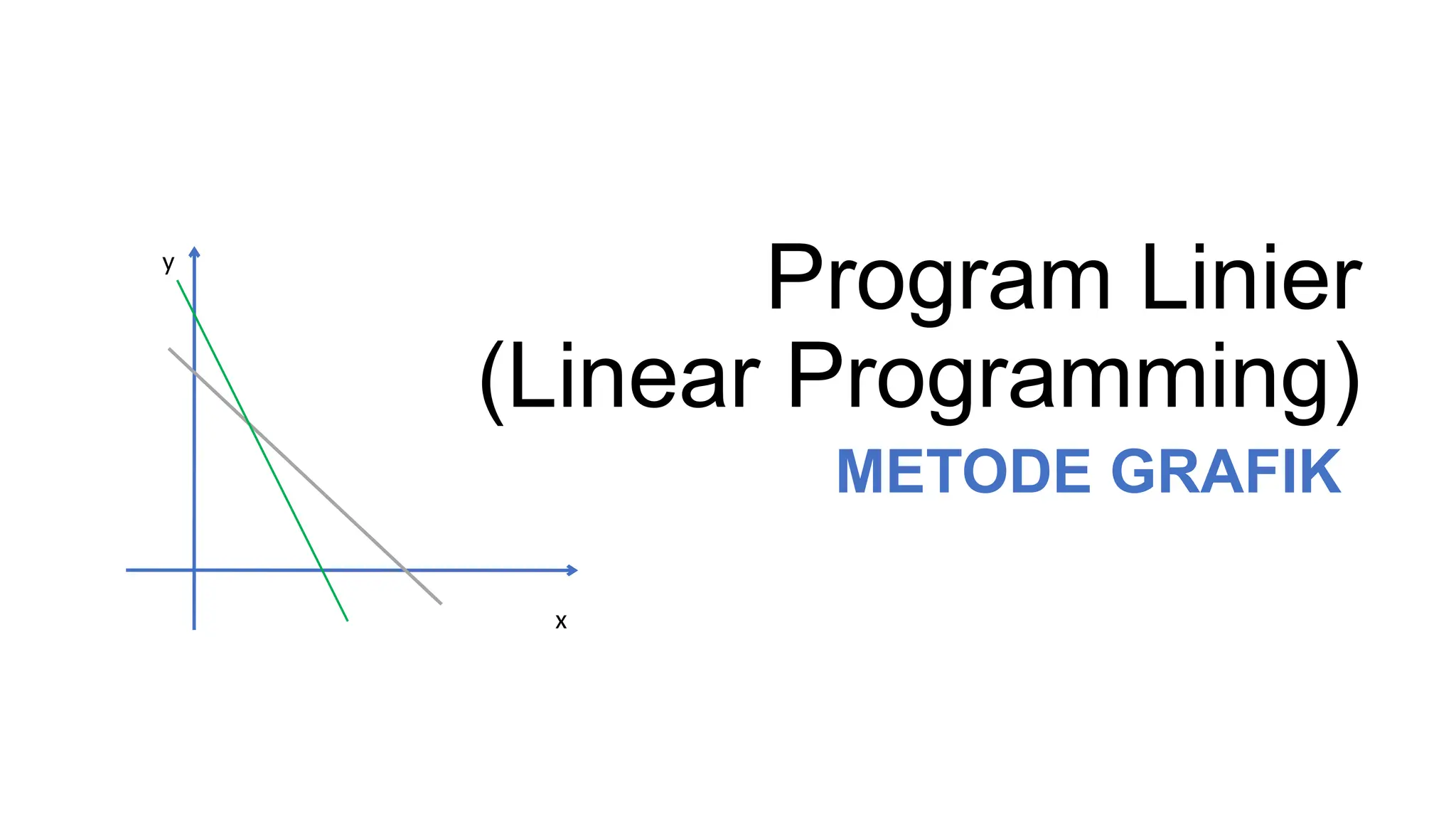 Program Linier Metode Grafik Linier Programming.pptx