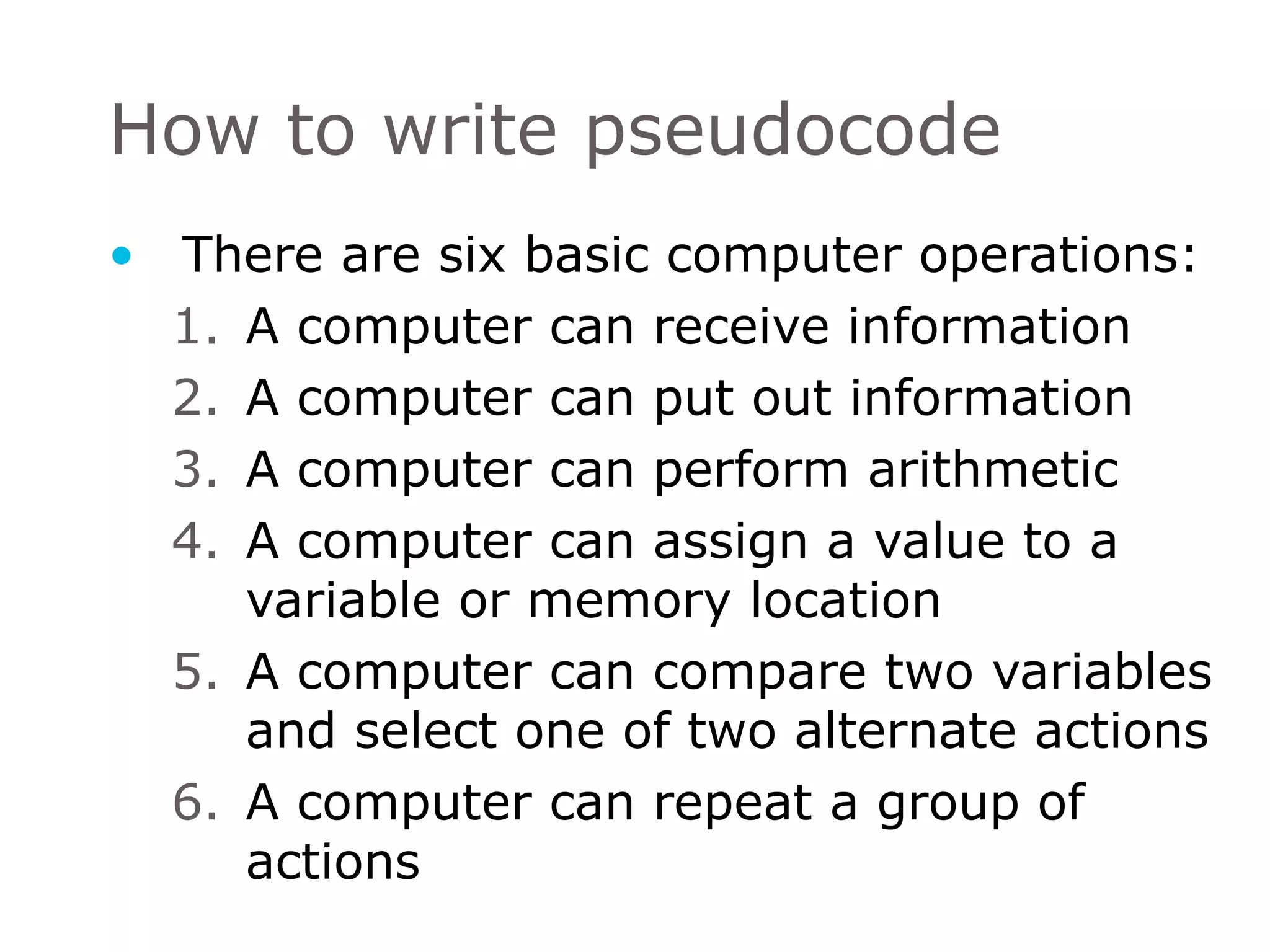Program logic and design | PPT