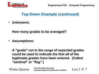 Program Logic Formulation - Ohio State University | PPT | Programming Languages | Computing